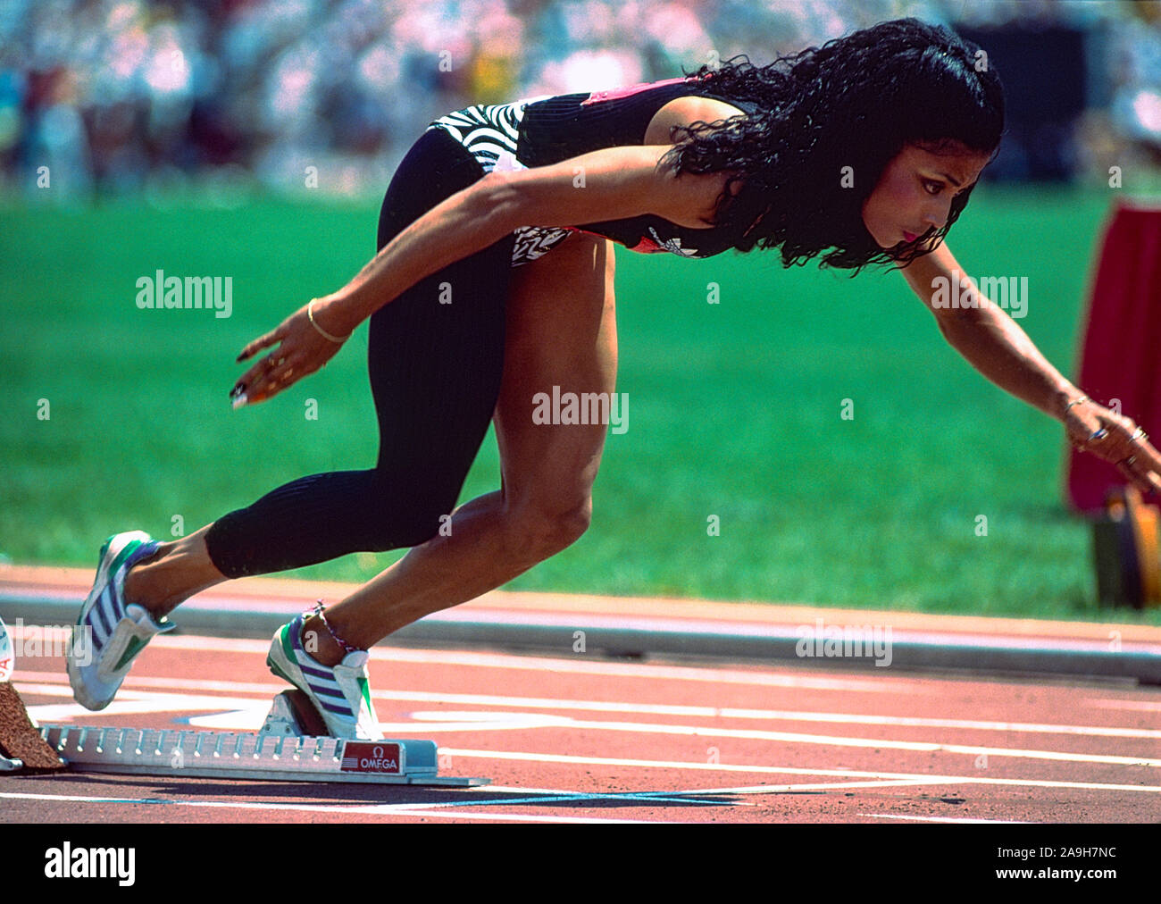 Florence griffith joyner hi-res stock photography and images - Alamy
