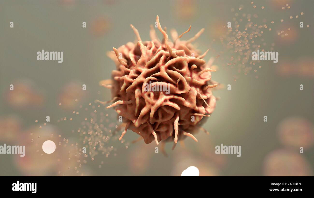 Dendritic cell, illustration Stock Photo - Alamy