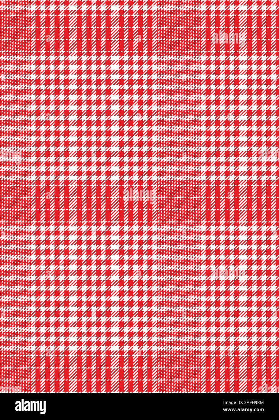 Seamless goose foot pattern,red background,geometric shapes. - vector ...