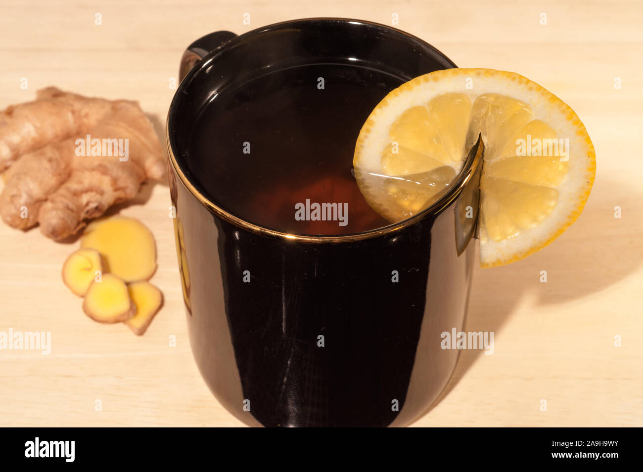 Ginger black tea hi-res stock photography and images - Alamy