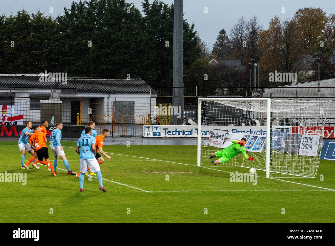 Goalkeeper ballymena united hi-res stock photography and images - Alamy