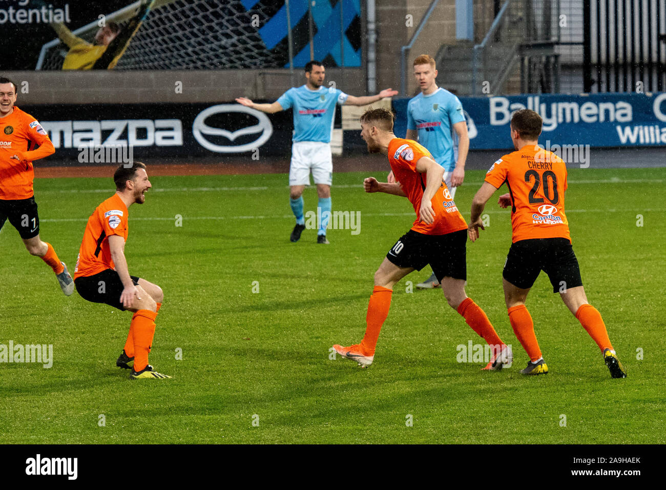 Ballymena united football hi-res stock photography and images - Alamy