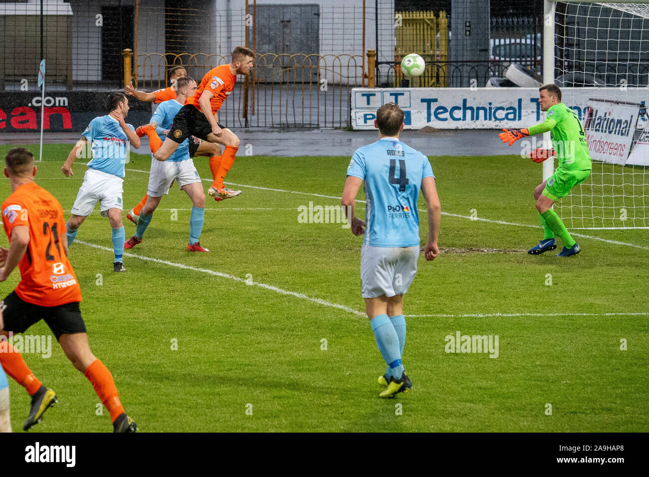 Ballymena united football hi-res stock photography and images - Alamy