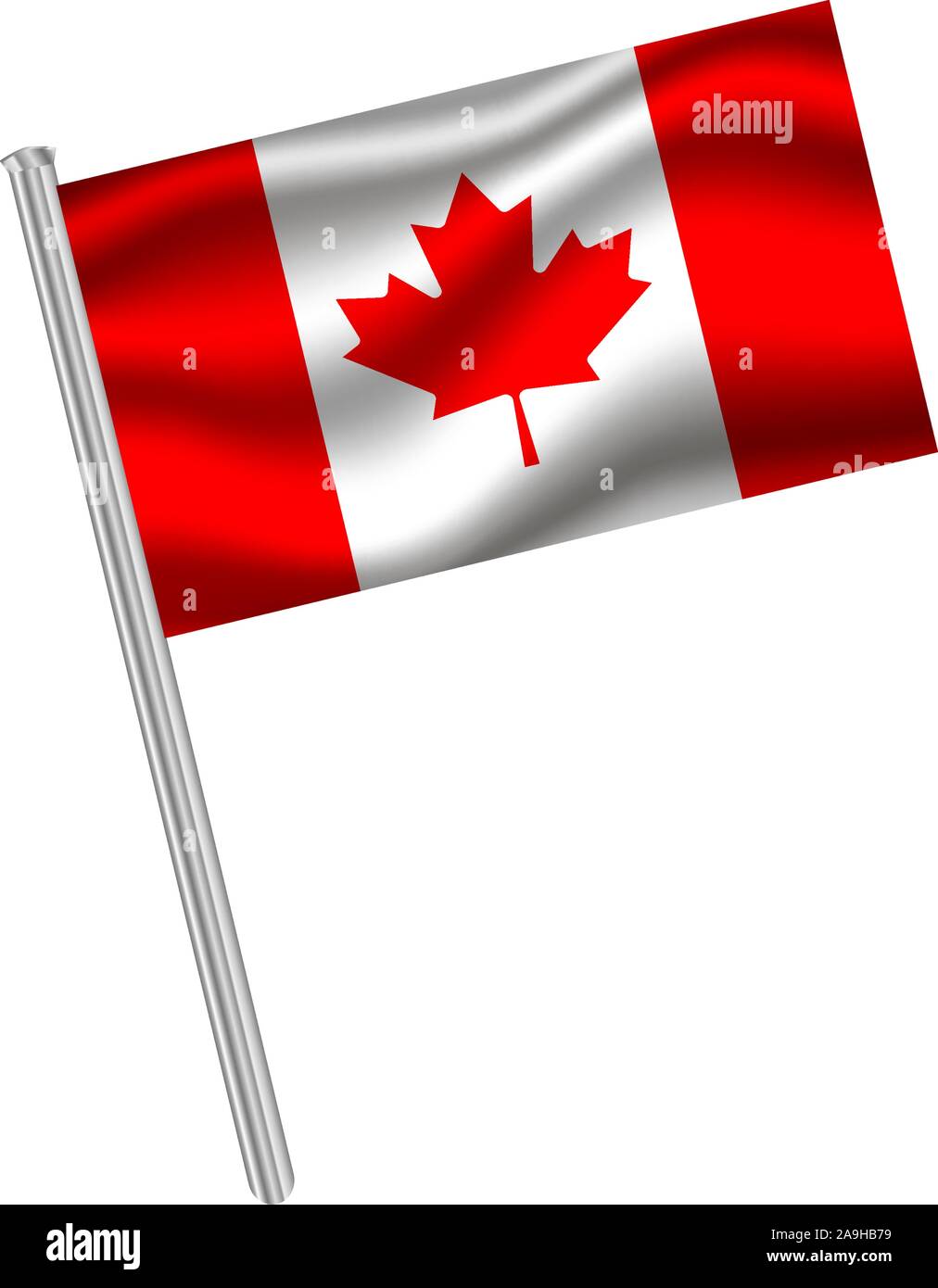 National flag of Canada. original colors and proportion. Simply vector ...