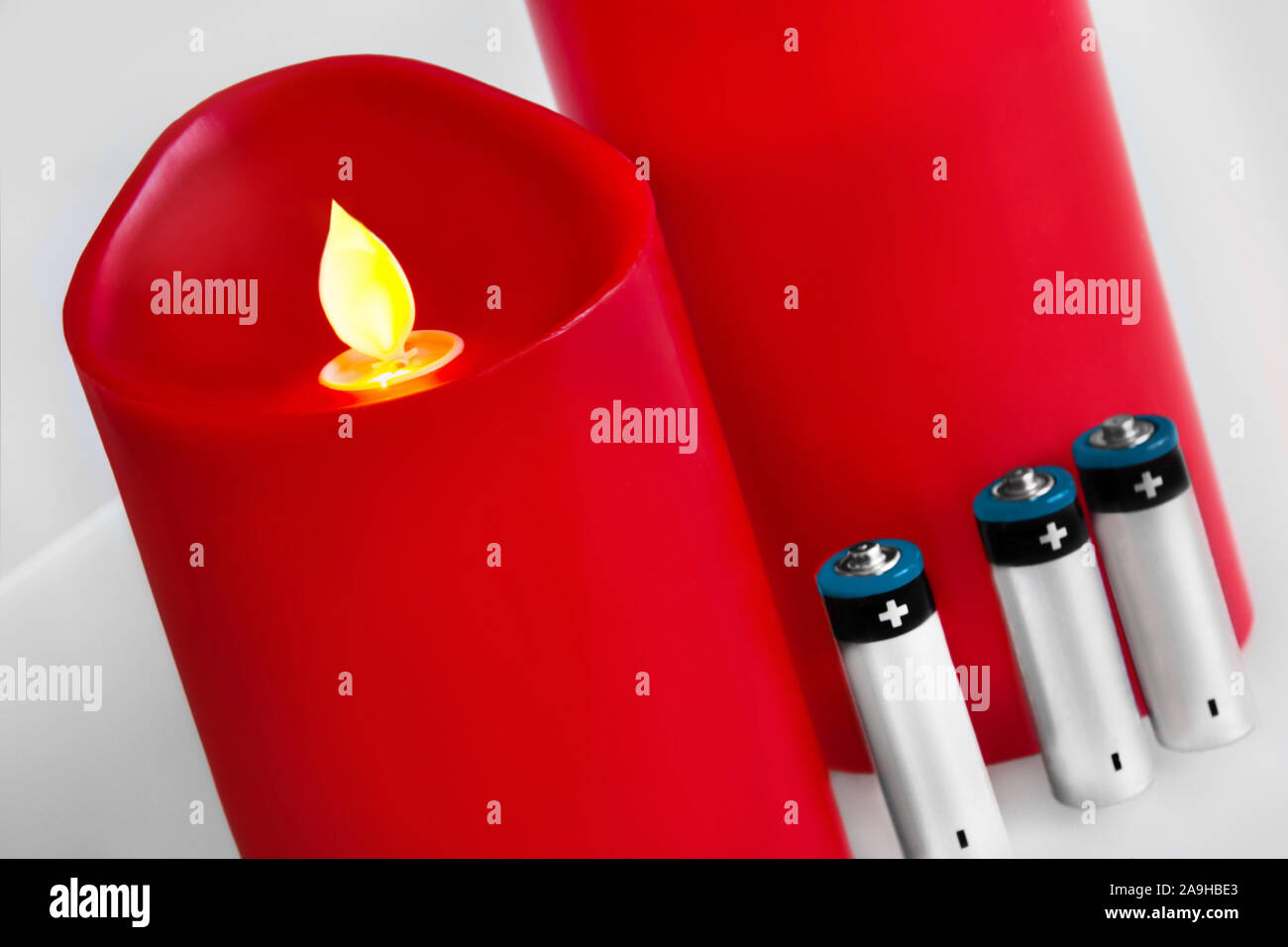 LED - Candles Stock Photo - Alamy