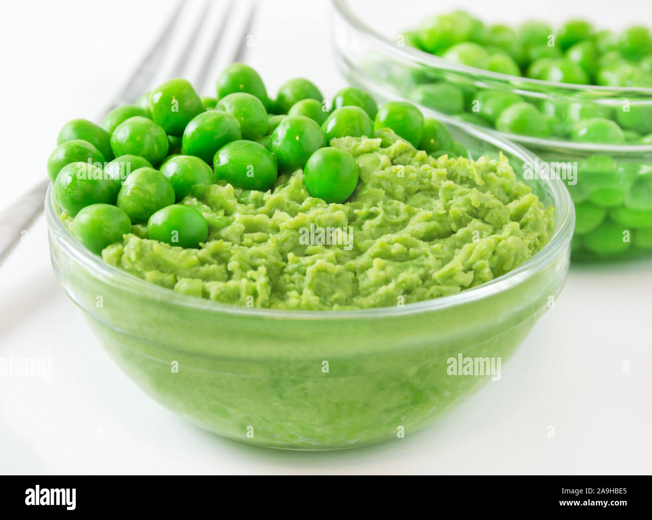 Peas - Puree Stock Photo - Alamy