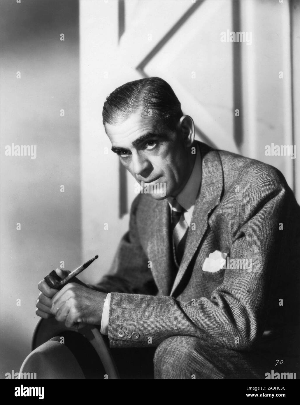 Black cat boris karloff 1934 Black and White Stock Photos & Images - Alamy