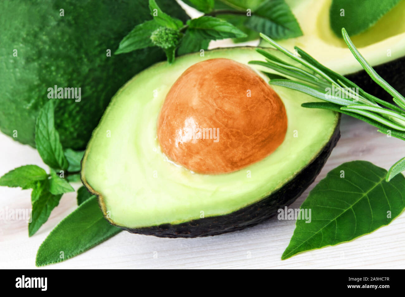 Avocado vitamins hi-res stock photography and images - Alamy