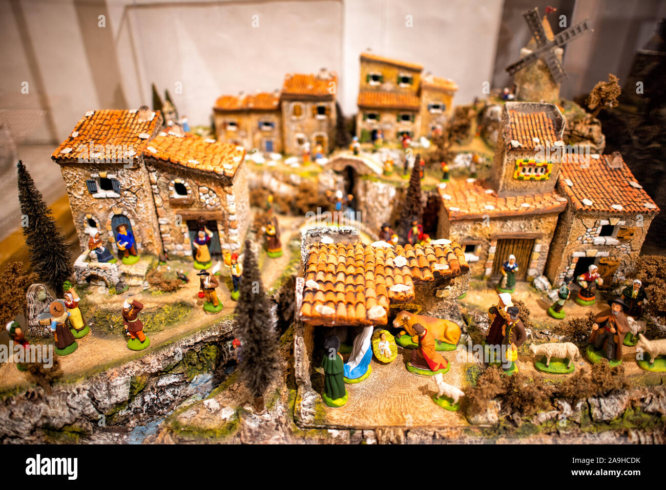 Marcel Carbonel Santons Creche Scene Washington DC // WASHINGTON DC — A ...