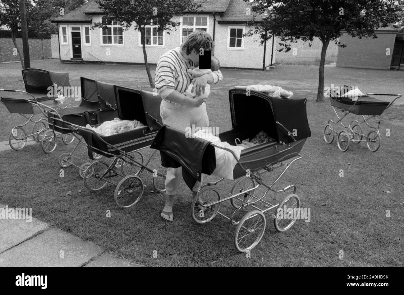 Baby pram 1980s hi-res stock photography and images - Alamy