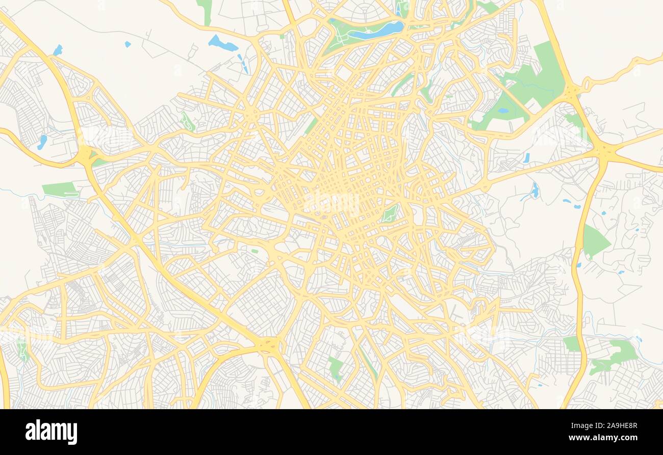 Campinas map hi-res stock photography and images - Alamy