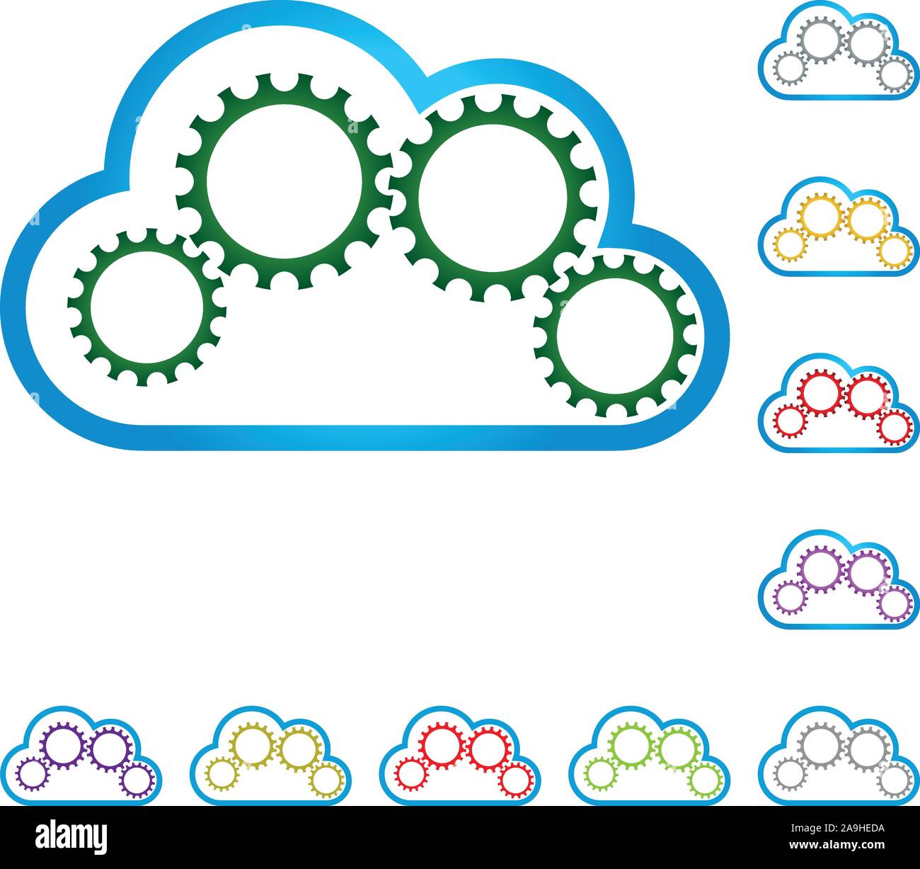 Cloud, data, communication, internet, network, logo Stock Vector Image ...