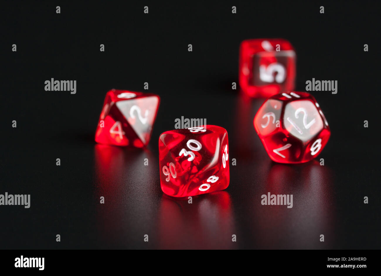 Polyhedra dice hi-res stock photography and images - Alamy
