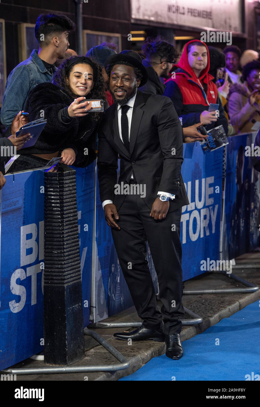 LONDON, ENGLAND - NOV 14: Eric Kofi Abrefa attends the World Premiere ...
