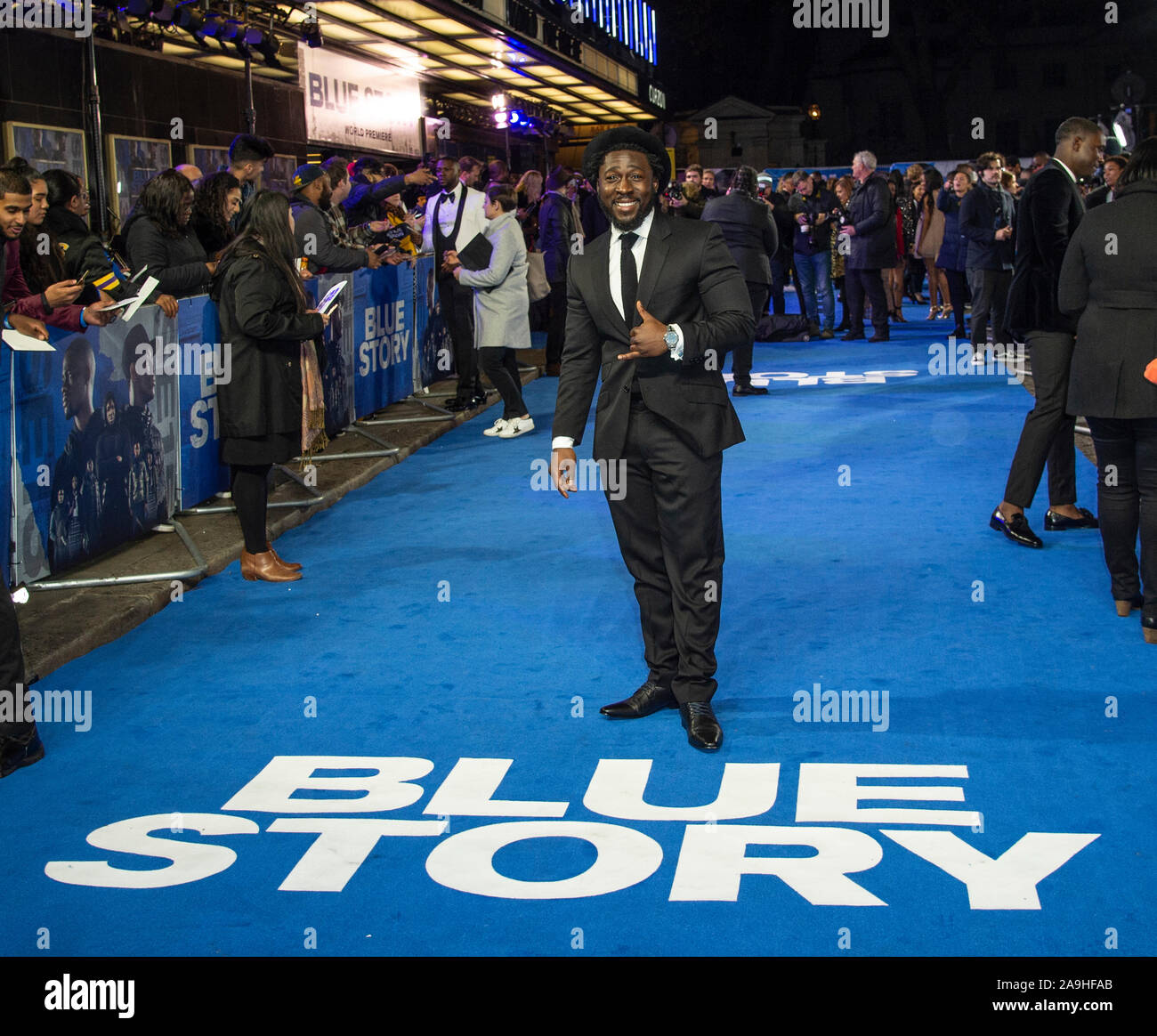 LONDON, ENGLAND - NOV 14: Eric Kofi Abrefa attends the World Premiere ...