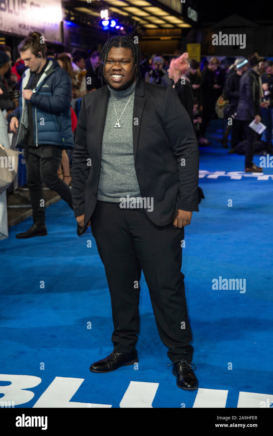 LONDON, ENGLAND - NOV 14: Kadeem Ramsay attends the World Premiere of ...