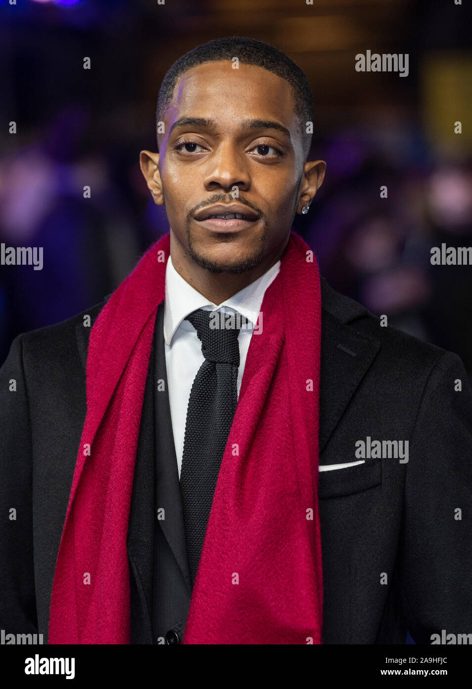 LONDON, ENGLAND - NOV 14: Khali Best attends the World Premiere of ...