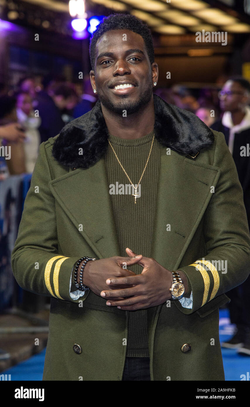 LONDON, ENGLAND - NOV 14: Marcel Somerville attends the World Premiere ...