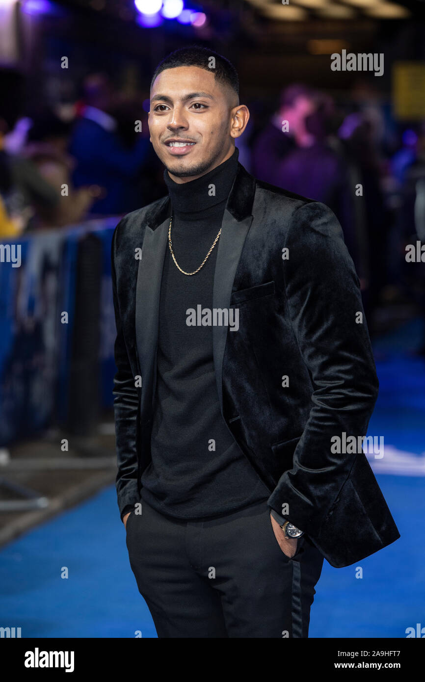 LONDON, ENGLAND - NOV 14: Sean Sagar attends the World Premiere of ...