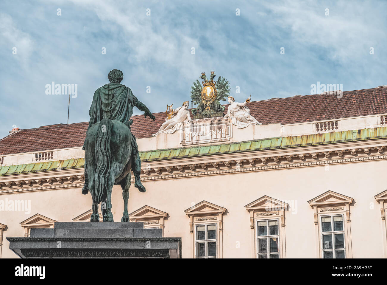 Kaisers statue von joseph ii hi-res stock photography and images - Alamy
