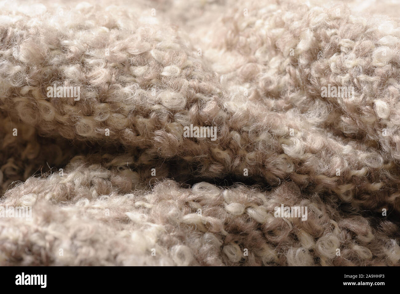 abstract texture of knitted mohair blanket, abstract fabric background ...