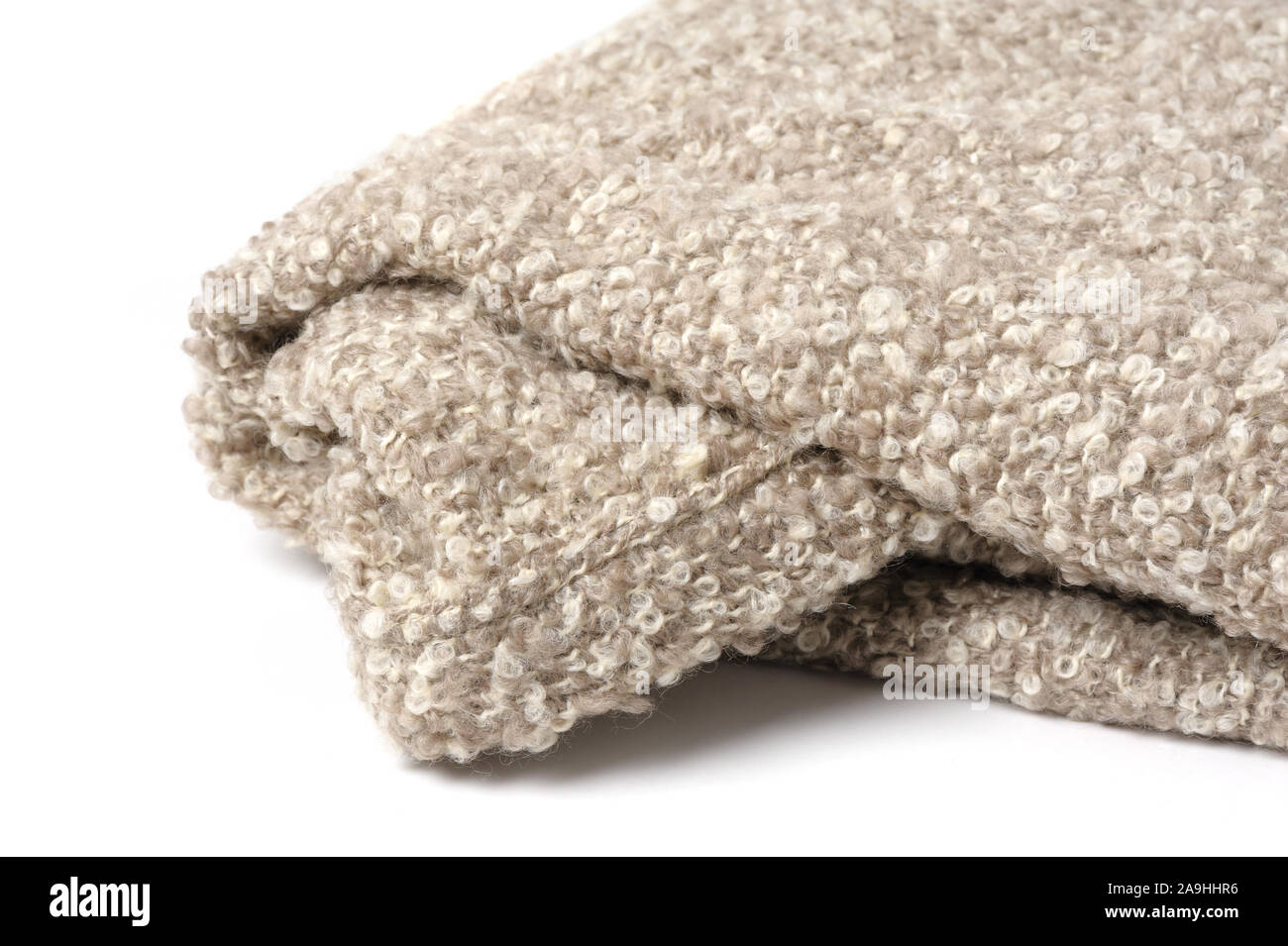 abstract texture of knitted mohair blanket, abstract fabric background ...