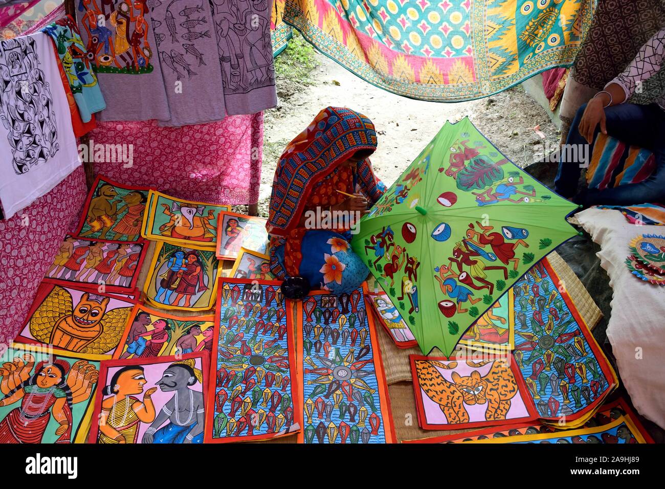 Patachitra painting hi-res stock photography and images - Alamy