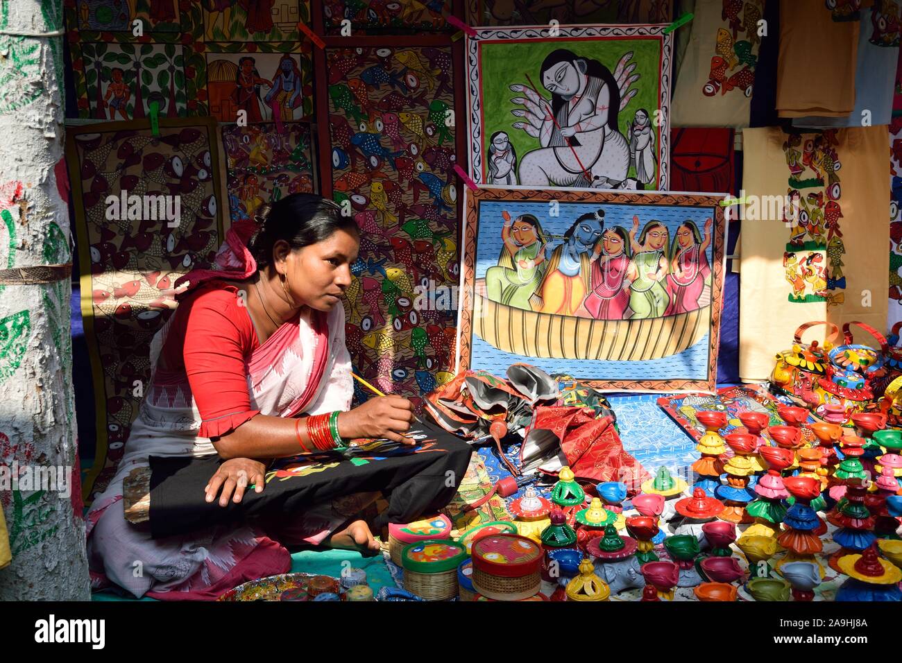 Patachitra art hi-res stock photography and images - Alamy