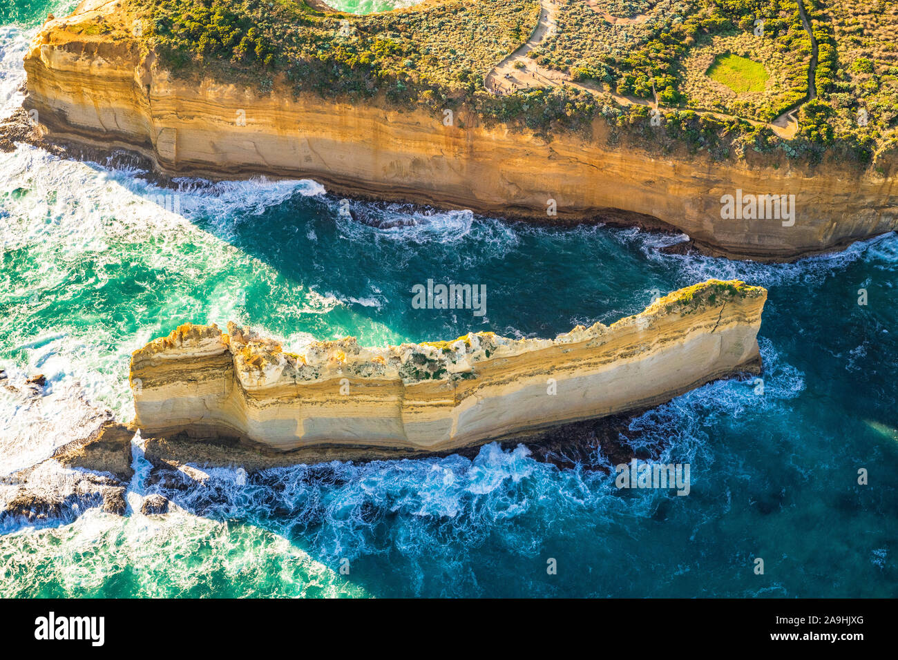 The Razorback is a rock island and part of Port Campbell National Park ...