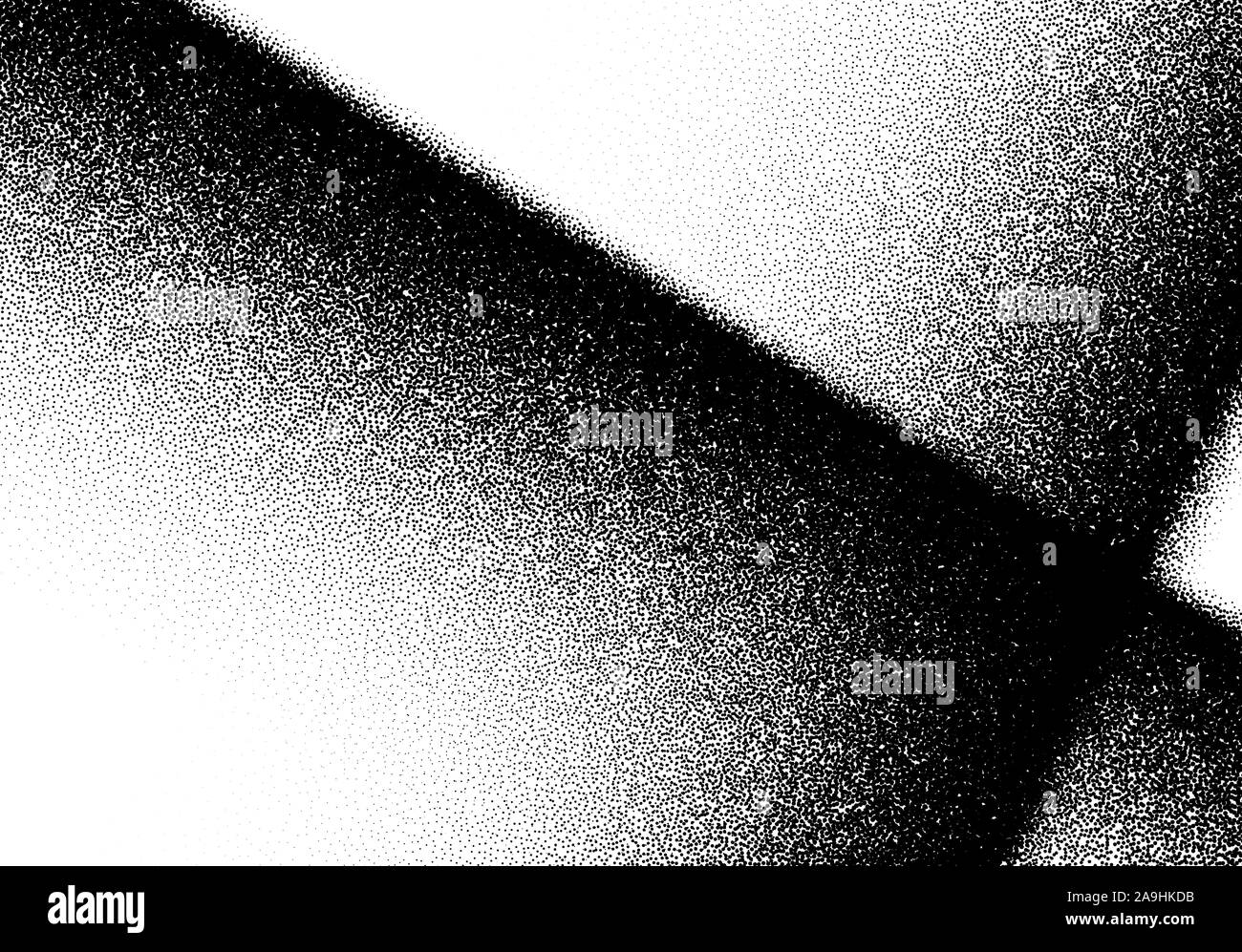 White dots scattered on gradient Black and White Stock Photos & Images ...