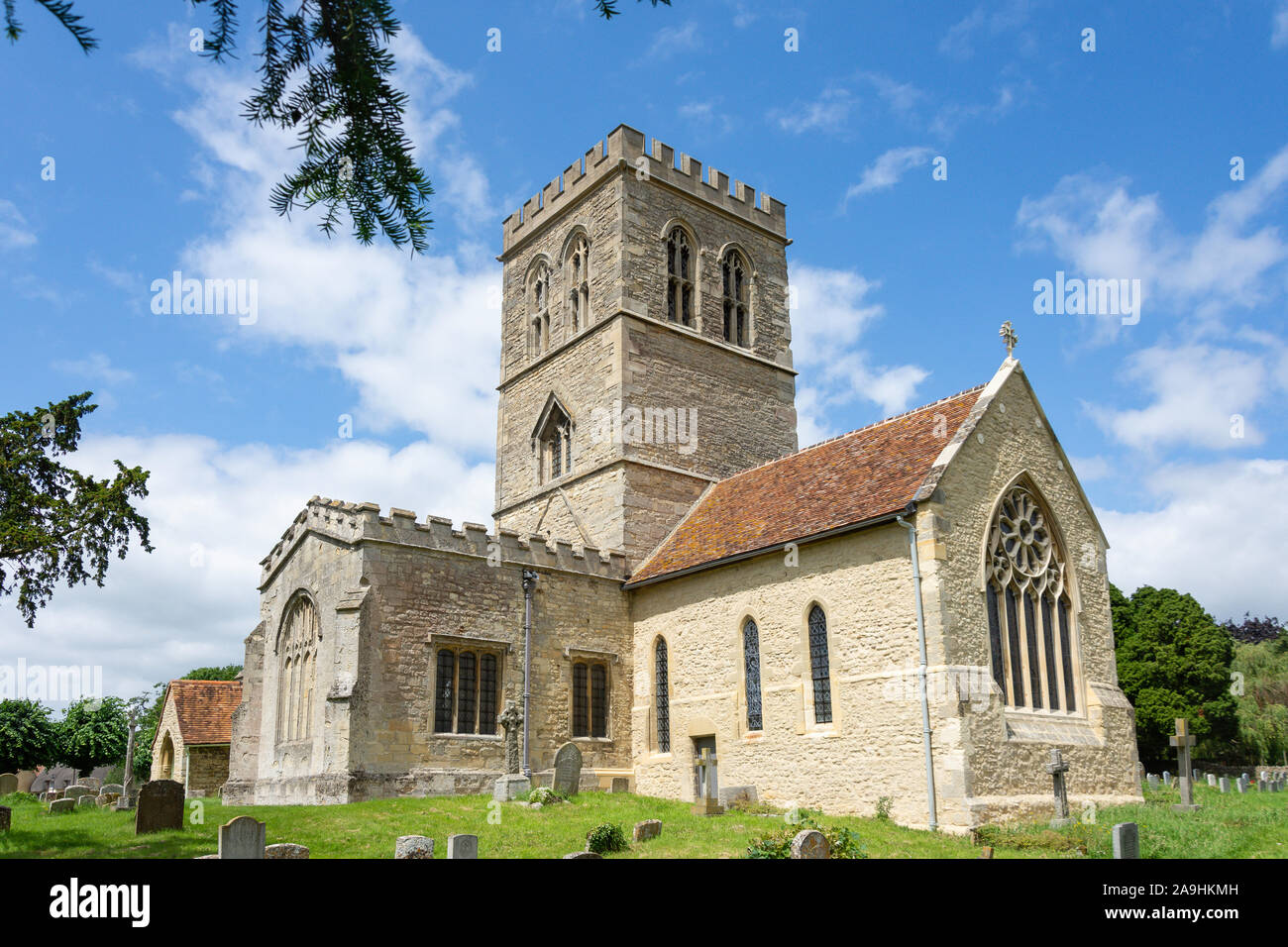St Mary's Church, High Street, Long Crendon, Buckinghamshire, England ...