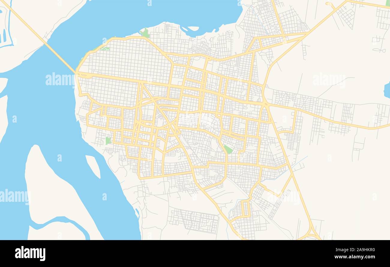 Map of corrientes Stock Vector Images - Alamy