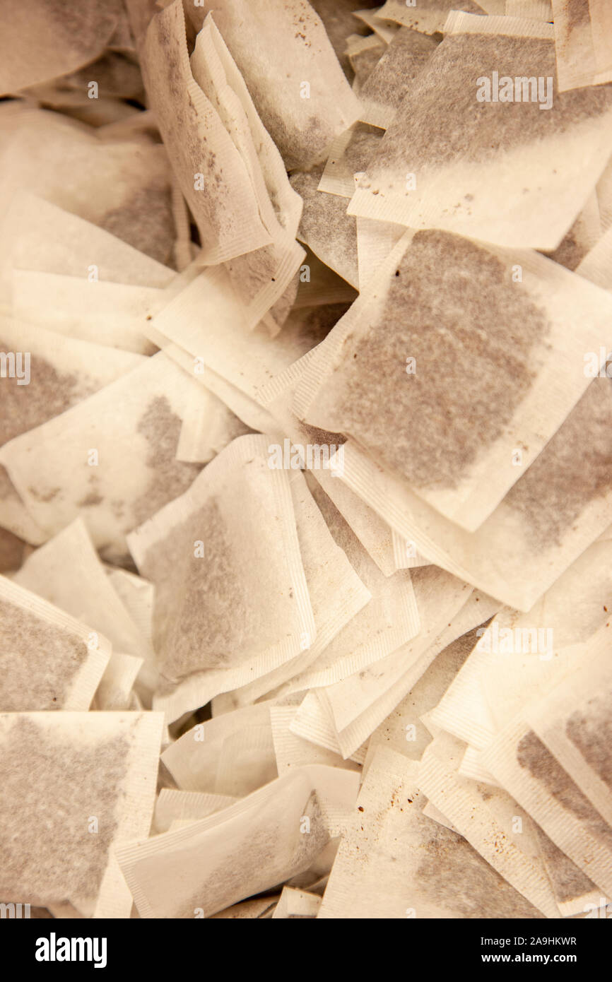Dried tea bags hi-res stock photography and images - Alamy