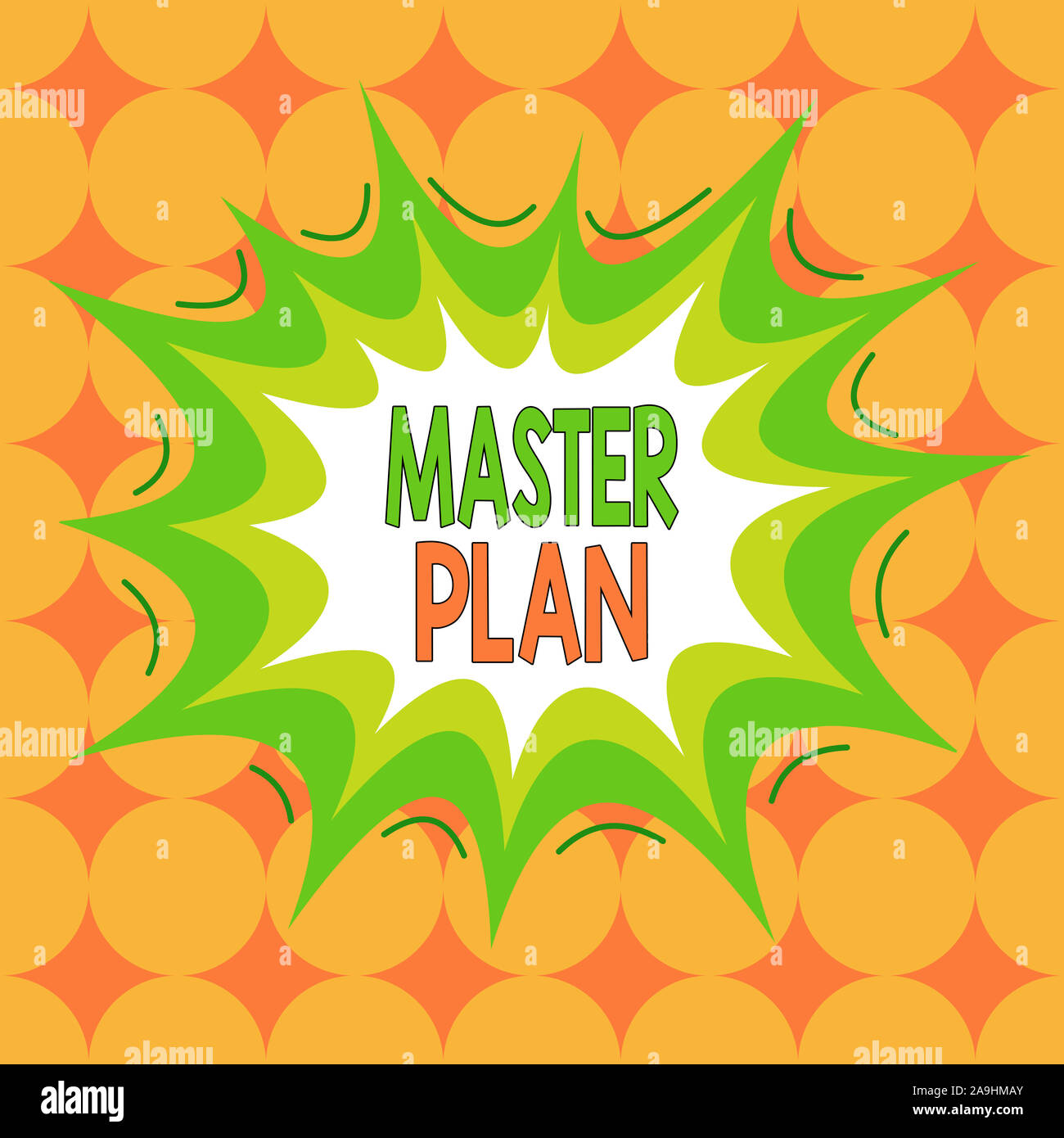 Word writing text Master Plan. Business photo showcasing dynamic ...