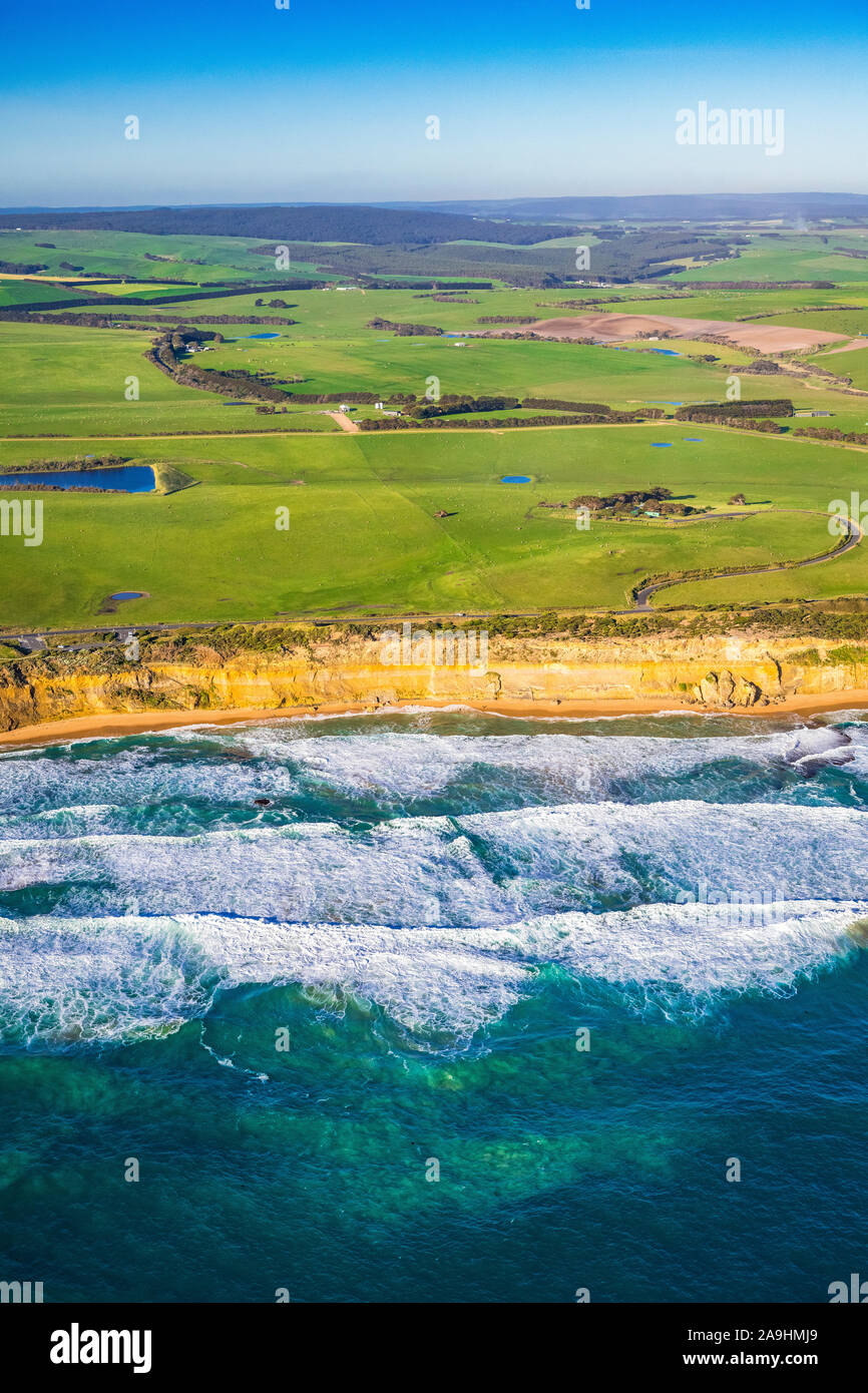 The Great Ocean Road passes majestic beaches and cliffs on Australia's ...