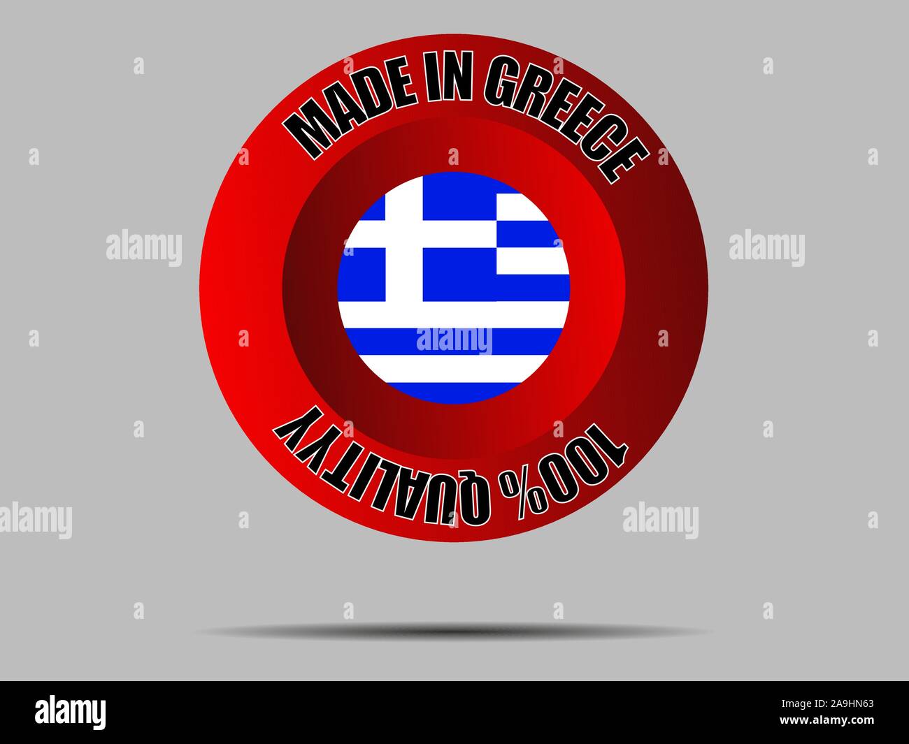 National flag of Hellenic Republic also know as Greece . original ...