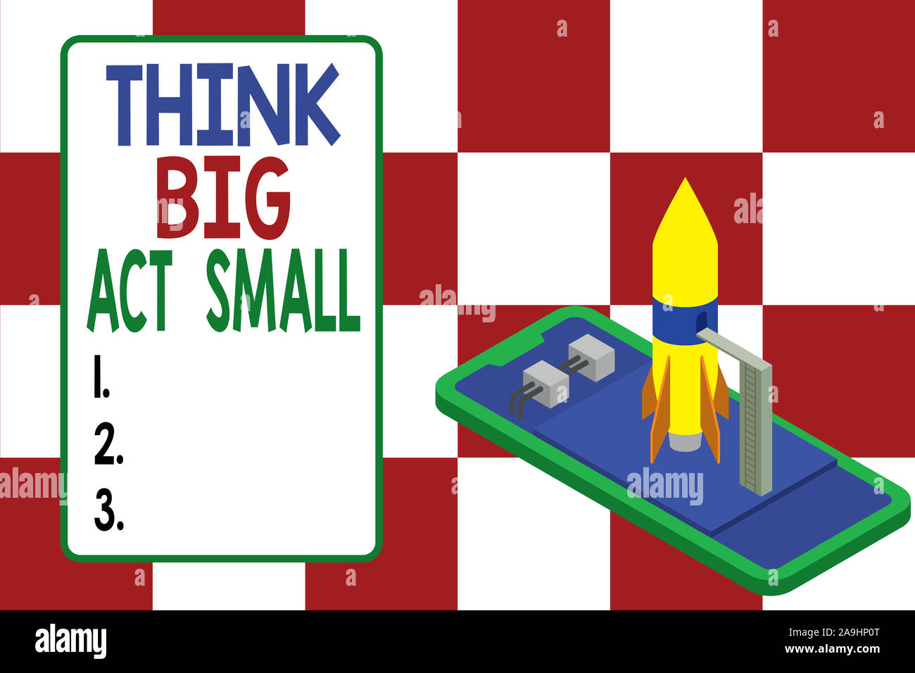 Handwriting text writing Think Big Act Small. Conceptual photo Great ...