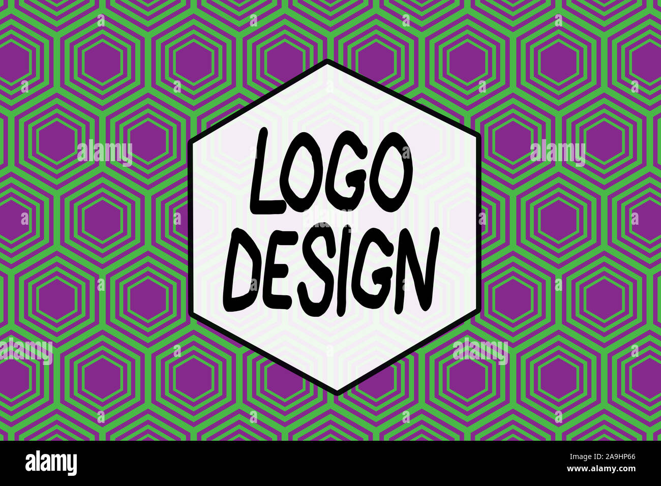 Word writing text Logo Design. Business photo showcasing a graphic ...