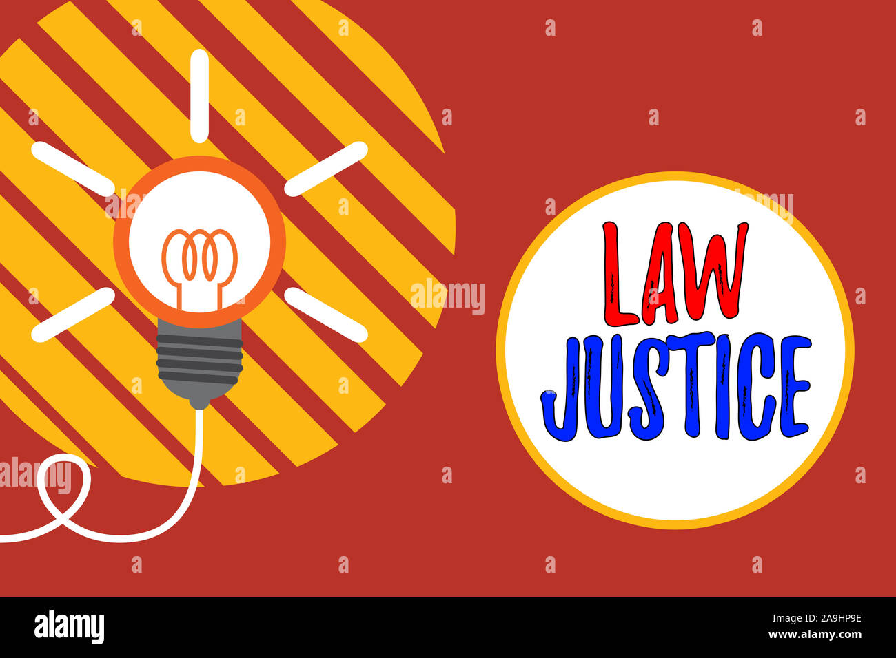 Text sign showing Law Justice. Business photo showcasing a scheme or ...