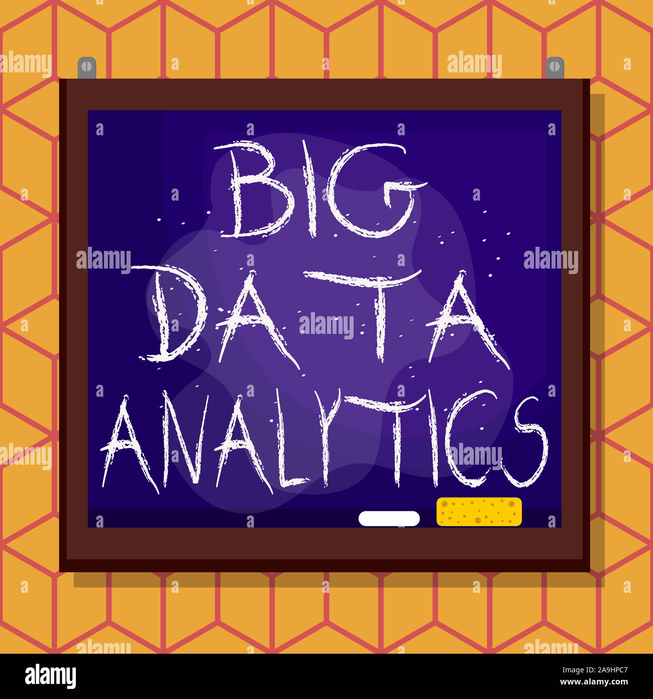 Conceptual hand writing showing Big Data Analytics. Concept meaning The process of examining ...