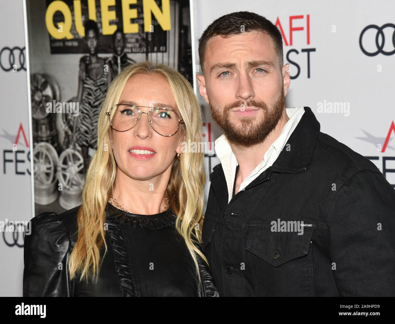 November 14, 2019, Hollywood, California, USA: Aaron Taylor-Johnson and ...