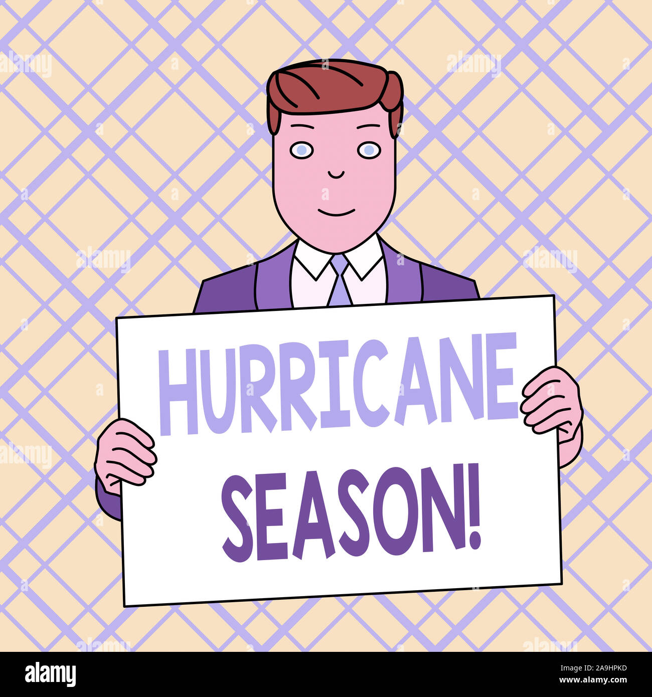 Writing note showing Hurricane Season. Business concept for time when ...