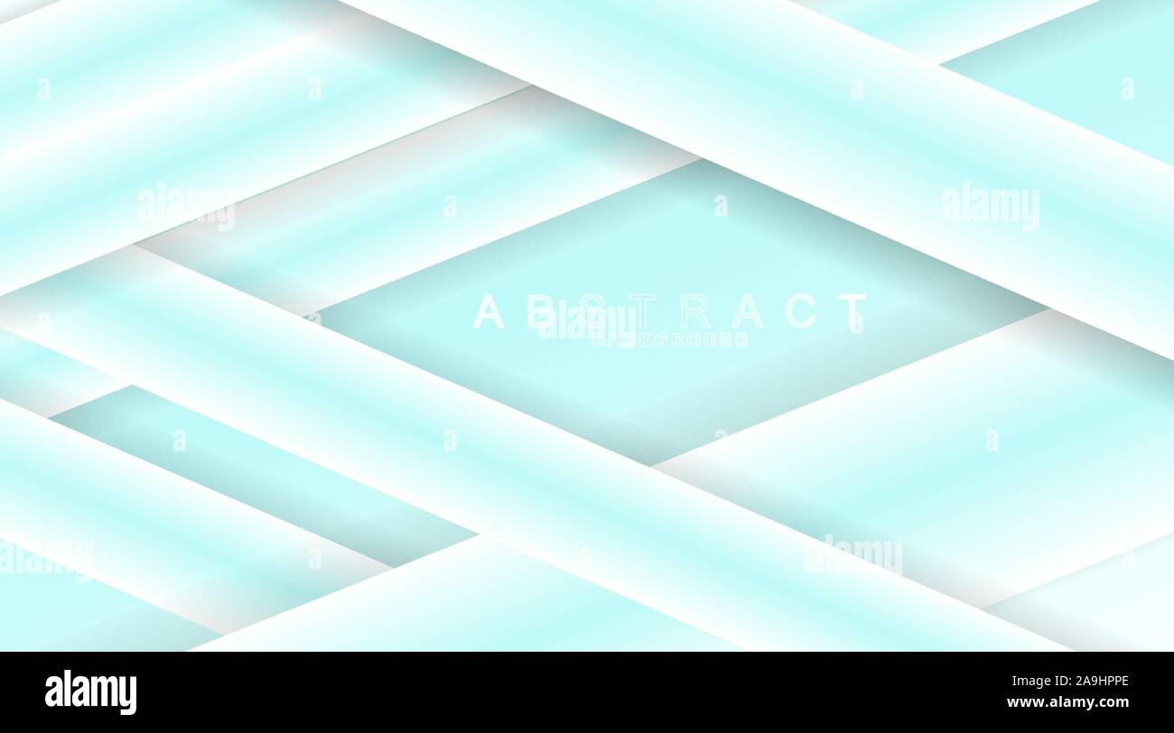 Background blue and white gradient paper cut . Decorative abstract ...