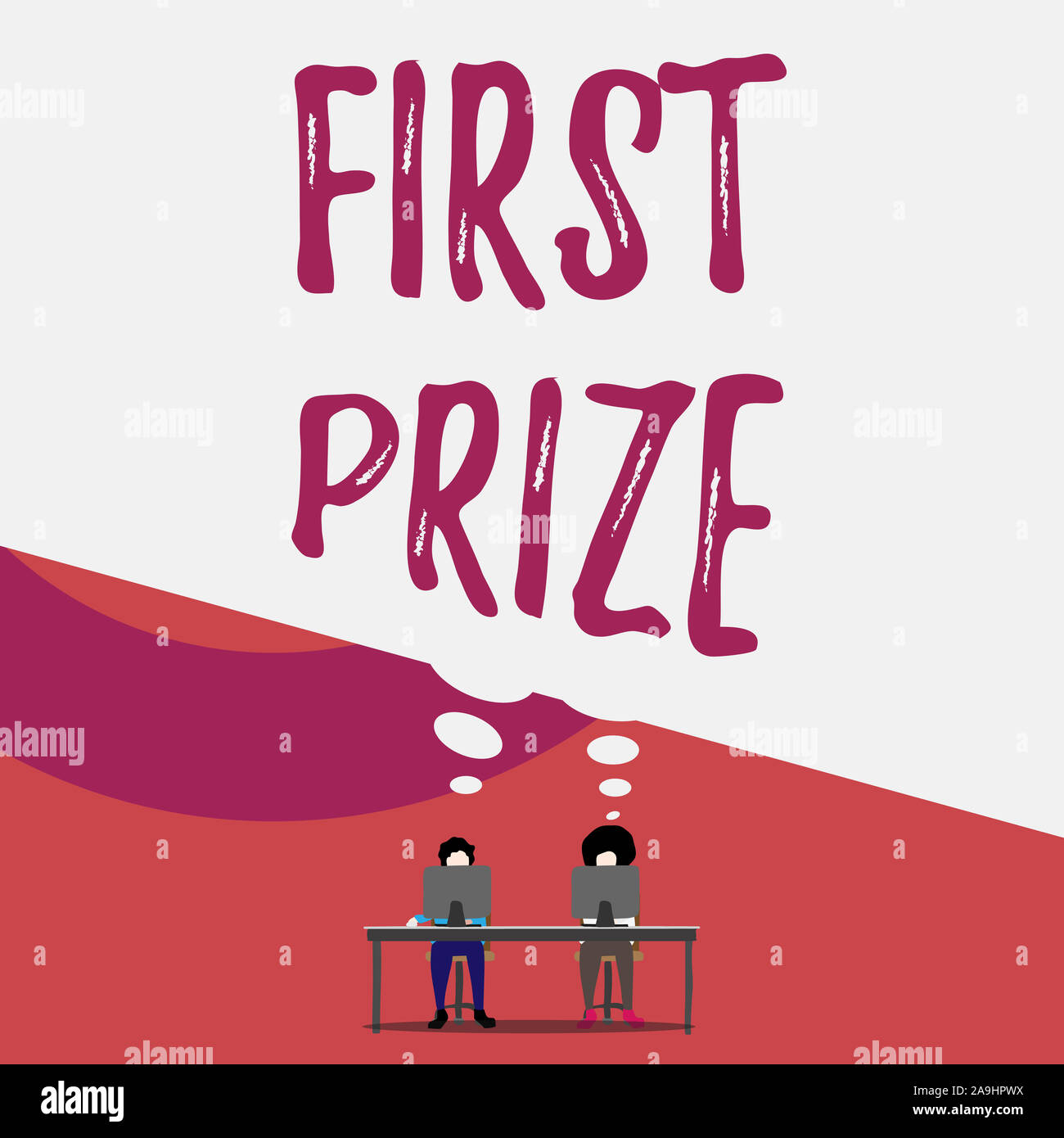 Handwriting text writing First Prize. Conceptual photo the most ...