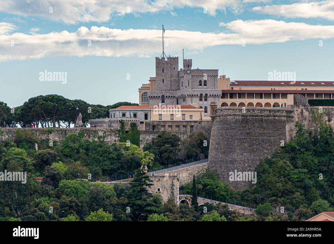Monaco castle hi-res stock photography and images - Alamy