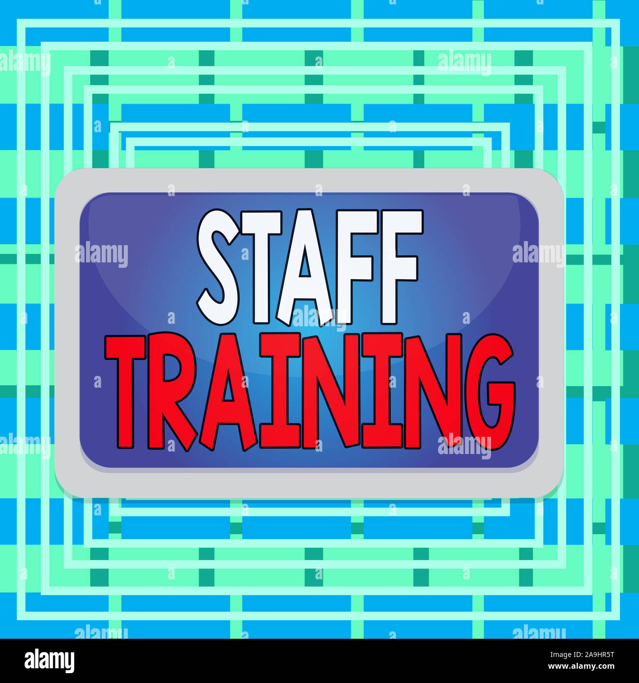 Text sign showing Staff Training. Business photo text program that ...