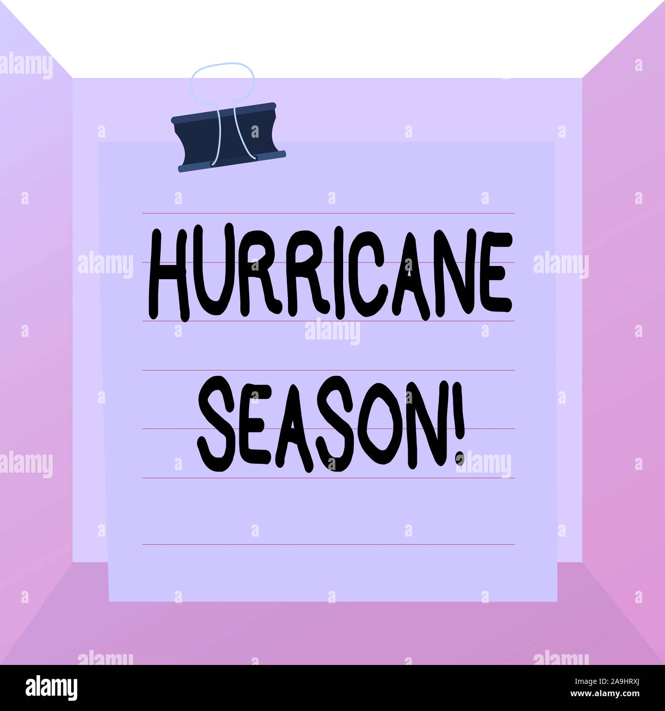 Conceptual hand writing showing Hurricane Season. Concept meaning time ...