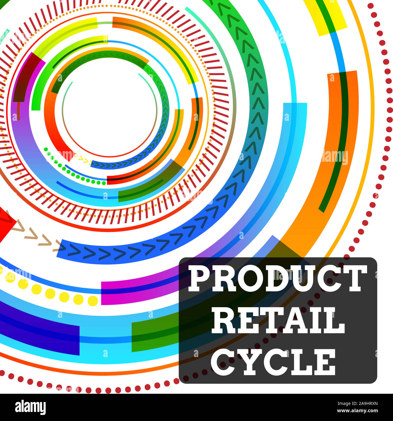 Conceptual hand writing showing Product Retail Cycle. Concept meaning ...