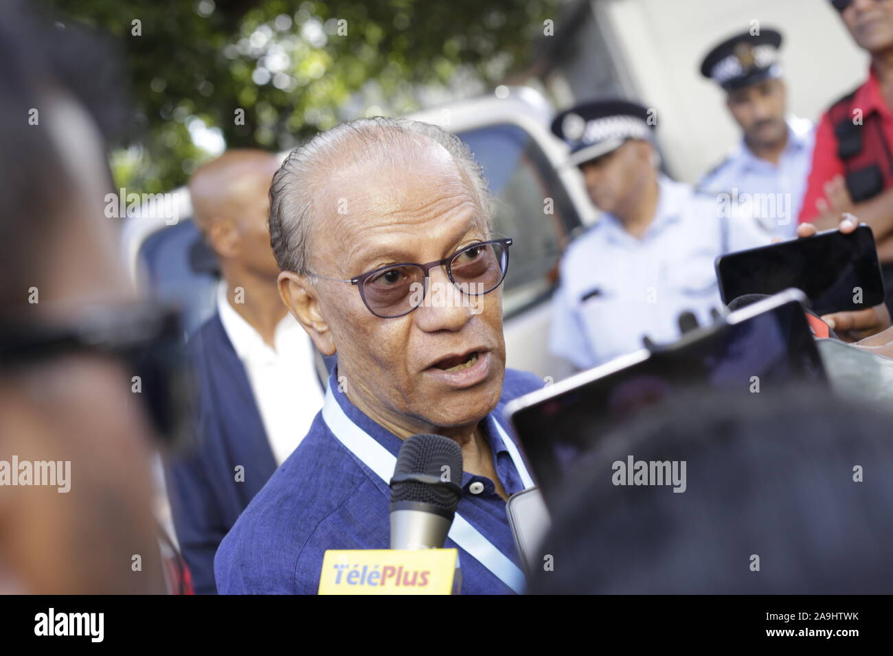 Mauritius prime minister navin ramgoolam hi-res stock photography and ...