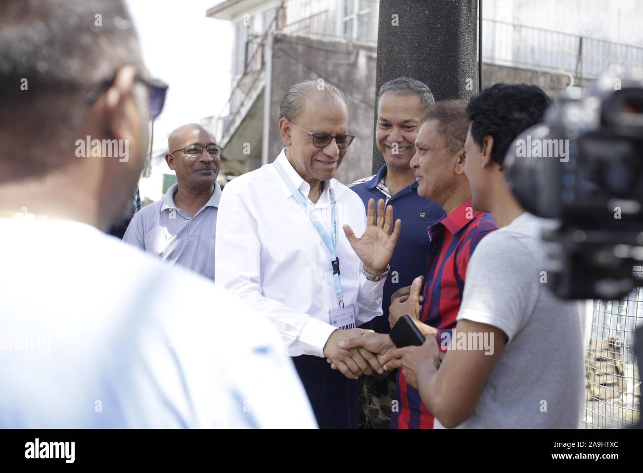 Prime minister mauritius navinchandra ramgoolam hi-res stock ...